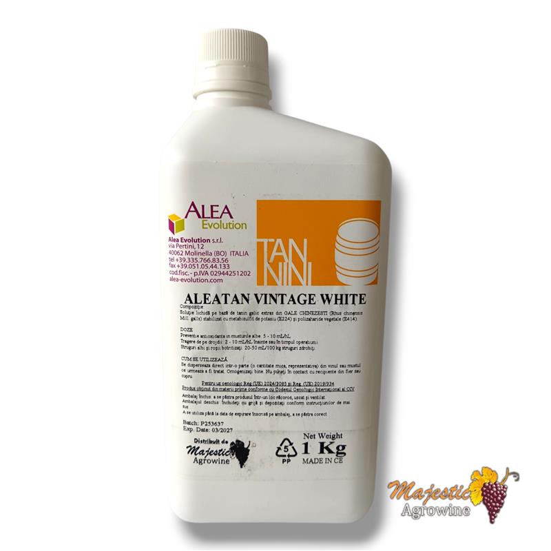 Activatori : Tanin vinuri albe Aleatan VINTAGE WHITE 1 kg